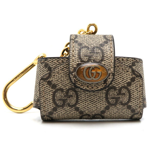 Gucci | Bags | Gucci Airpods Pro Case Gg Supreme Accessory Brown | Poshmark